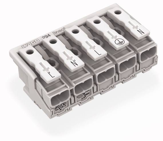 WAGO 294-8015 priključna stezaljka 0.5-2.5 mm² 5-polna