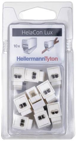 HellermannTyton 148-90058 povezna stezaljka 2.5 mm² 3-polna (pak. 10 kom)