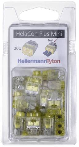 HellermannTyton 148-90054 povezna stezaljka 2.5 mm² 2-polna (pak. 20 kom)