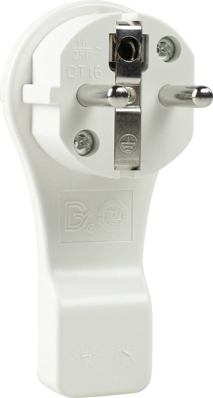 AS Schwabe 45030 pljosnati šuko utikač 230 V
