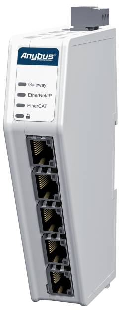 Anybus ABC3361 Gateway Ethernet/IP, EtherCat 24 V/DC