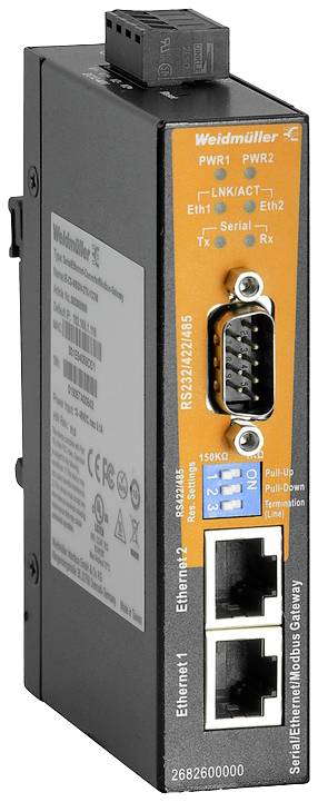 Weidmüller 2682600000 Gateway RJ-45, D-SUB9