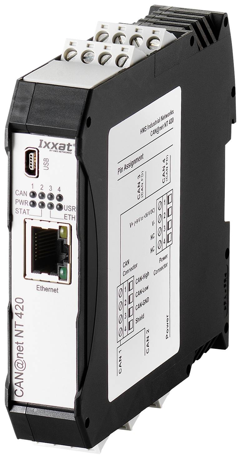 Ixxat 1.01.0332.42000 CAN pretvarač CAN Bus, Ethernet, USB 24 V/DC