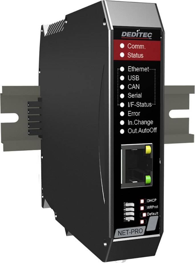 Deditec NET-CPU-PRO-CS multifunkcionalni modul CAN Bus, USB, Ethernet, RS-232, RS-485 7 V, 24 V