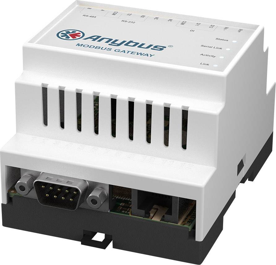Anybus AB7702 Gateway LAN, Modbus, RS-232, RS-485 12 V/DC, 24 V/DC