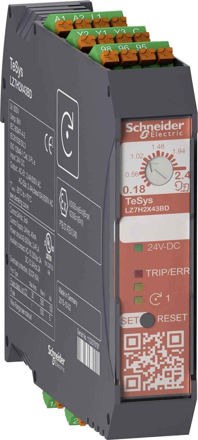 Schneider Electric LZ7H2X43BD 500 V/AC 2.4 A 0.75 kW 400 V
