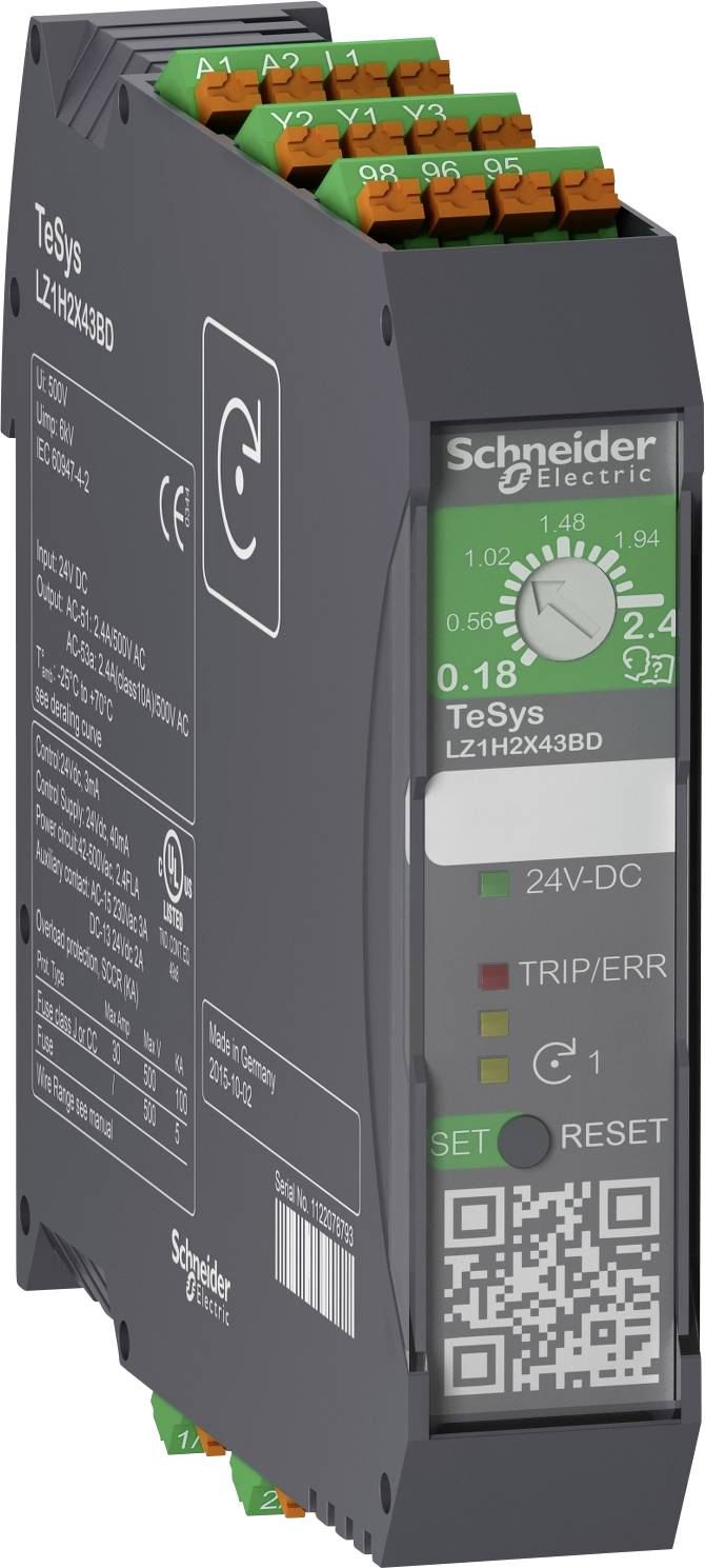 Schneider Electric LZ1H2X43BD 500 V/AC 2.4 A 0.75 kW 400 V