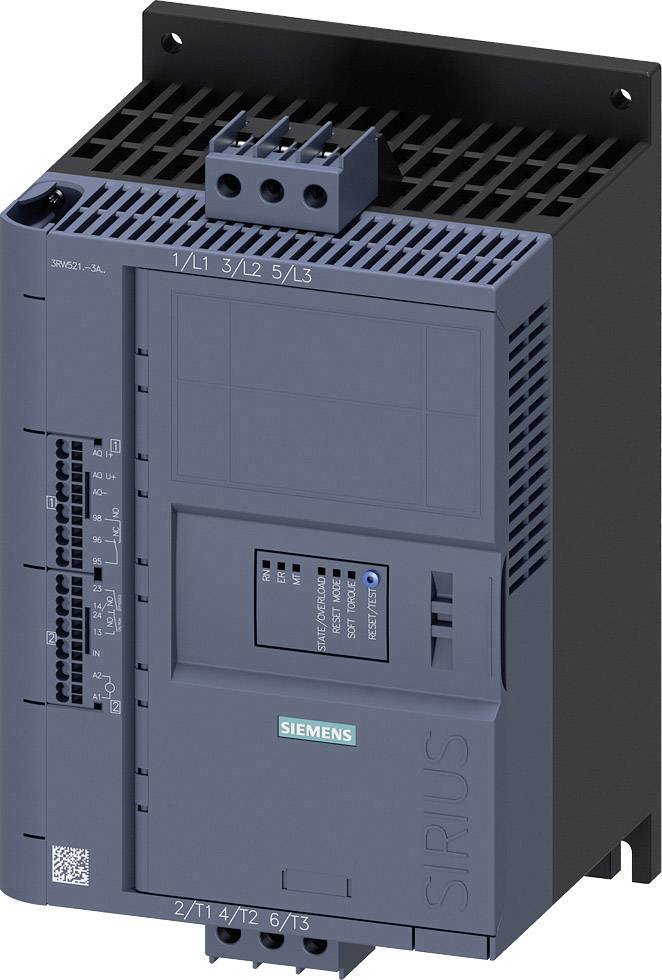 Siemens 3RW5215-3AC04 meki starter 200 V, 480 V 25 A 11 kW 400 V IP20
