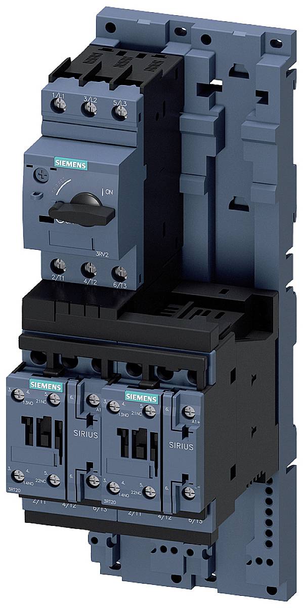 Siemens 3RA2220-4EB27-0BB4 reverzibilni starter (kombinacija) 690 V 29 A 15 kW 400 V IP20