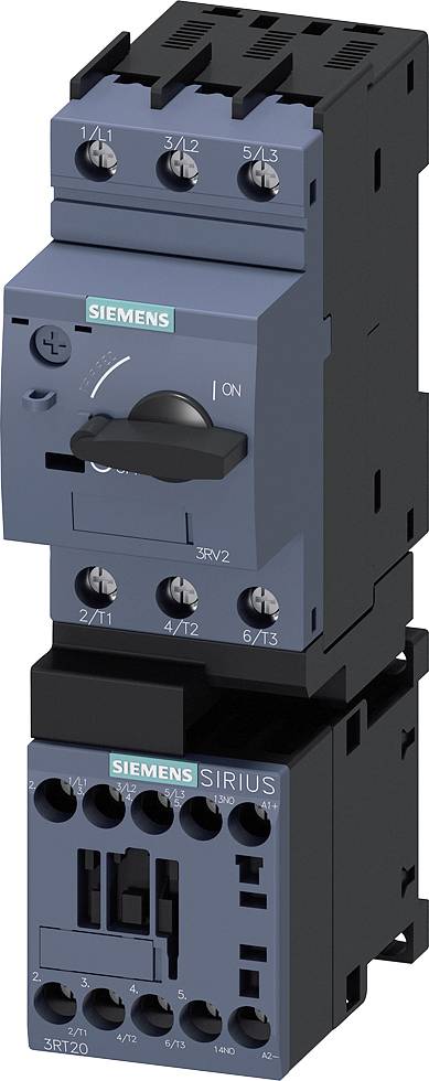 Siemens 3RA2110-1BA15-1BB4 direktni starter (kombinacija) 690 V 1.9 A 0.75 kW 400 V IP20