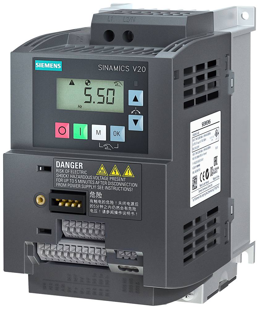 Siemens 6SL3210-5BB21-5UV1 frekventni pretvarač