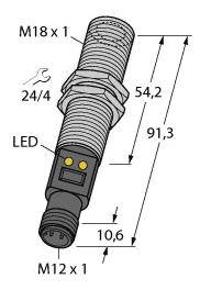 Turck M18TUP8Q temperaturni senzor