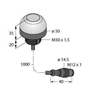 Turck K50RPTGXDQP-800251 senzor za pozicioniranje