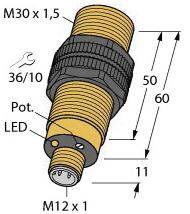 Turck BC10-S30-VP4X-H1141 kapacitivni senzor PNP