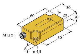 Turck B2N45H-Q20L60-2LU3-H1151/S97 senzor nagiba analogni