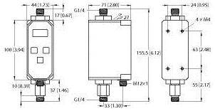 Turck FTCI-G1/4D06A4P-2LIX-H1141 senzor nivoa/protoka