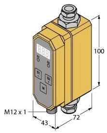 Turck FTCI-1/2D10A4P-LI-UP8X-H1141 Inline senzor