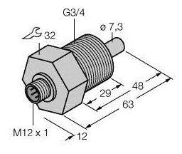 Turck FCS-GL3/4A4-NA-H1141 potapajući senzor
