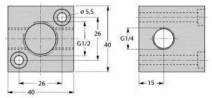 Turck FCI-1/2-1/4-1/4-A4 senzor nivoa/protoka