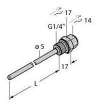 Turck THW-3-G1/4-A4-L100 senzor nivoa/protoka