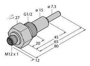 Turck FCS-G1/2A4-NAEX0-H1141/L065 potapajući senzor