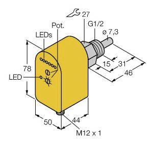 Turck FTCS-G1/2A4P-2AP8X-H1140 potapajući senzor