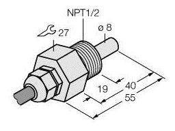 Turck FCS-N1/2T-NA potapajući senzor