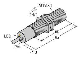 Turck FCS-M18-LIX potapajući senzor