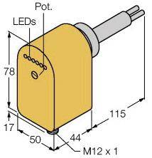 Turck FCS-HA2P-LIX-H1141/AL115 potapajući senzor