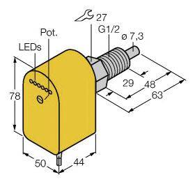 Turck FCS-GL1/2A4P-VRX/230VAC potapajući senzor