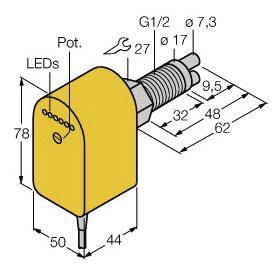 Turck FCS-GL1/2A2P-VRX/24VDC/A potapajući senzor