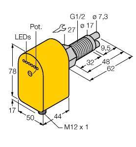 Turck FCS-GL1/2A2P-AP8X-H1141/A potapajući senzor