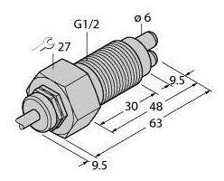 Turck FCS-GL1/2A2-NA/A potapajući senzor