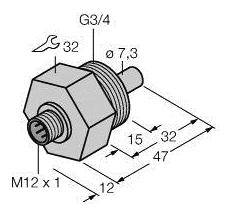 Turck FCS-G3/4A4-NAEX0-H1141 potapajući senzor