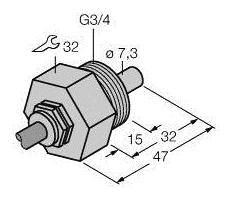 Turck FCS-G3/4A4-NAEX0 potapajući senzor