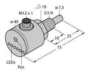 Turck FCS-G1/4A4-ARX-H1140 potapajući senzor