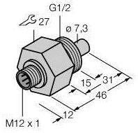 Turck FCS-G1/2TN-NA-H1141 potapajući senzor