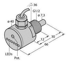 Turck FCS-G1/2DY-AP8X potapajući senzor