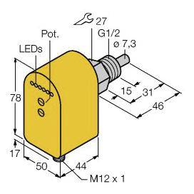 Turck FCS-G1/2A4P-2AP8X-H1140 potapajući senzor
