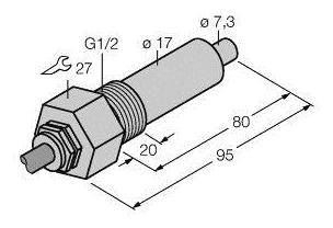 Turck FCS-G1/2A4-NA/L080 potapajući senzor