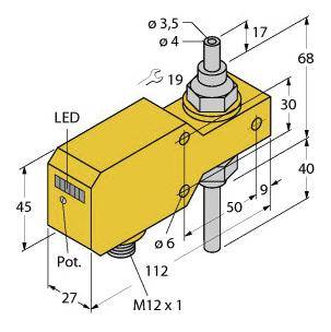 Turck FCI-TCD04A4P-AP8X-H1141 Inline senzor