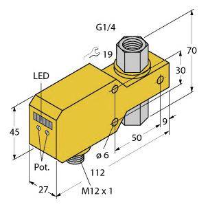 Turck FCI-D06CTP-LIX-H1141 Inline senzor