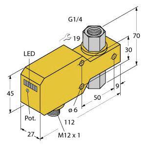 Turck FCI-D06CTP-ARX-H1140 Inline senzor