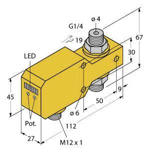 Turck FCI-D04A4P-LIX-H1141 Inline senzor