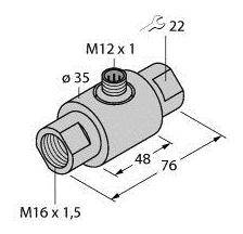Turck FCI-D03A4-NA-H1141/M16 Inline senzor
