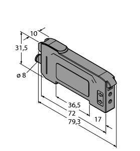 Turck DF-G2IR-PS-Q7 senzor za optička vlakna