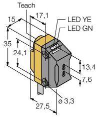 Turck QS18EP6FP W/30 senzor za optička vlakna