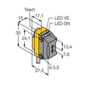 Turck QS18EN6FPQ5 senzor za optička vlakna