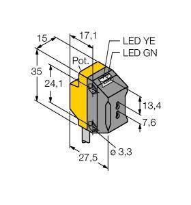 Turck QS18VN6FP senzor za optička vlakna