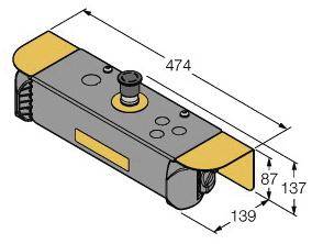 Turck STBVP6-RB1 dodirno dugme